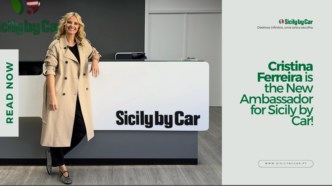 Cristina Ferreira is the New Ambassador for Sicily by Car!